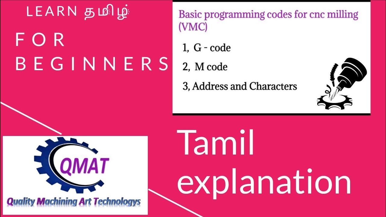 G Code M Code Explain Tamil, தமிழ் விளக்கம். - YouTube