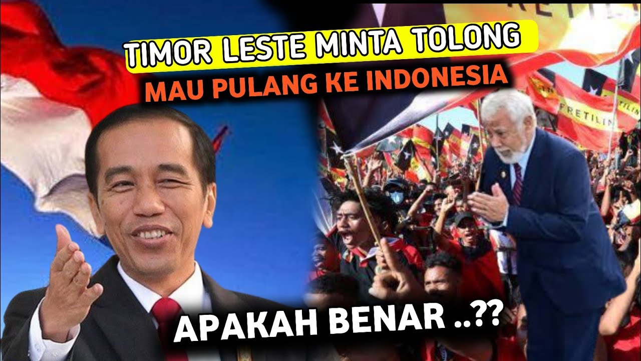 Setelah Lama Berpisah, Akhirnya Timor Leste Akan Bergabung Lagi Dengan Indonesia, Benarkah ...