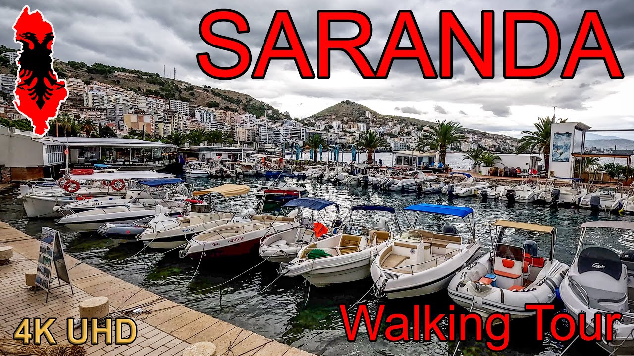 🇦🇱 Walking in Saranda, Albania 🇦🇱 - 4K UHD video - YouTube