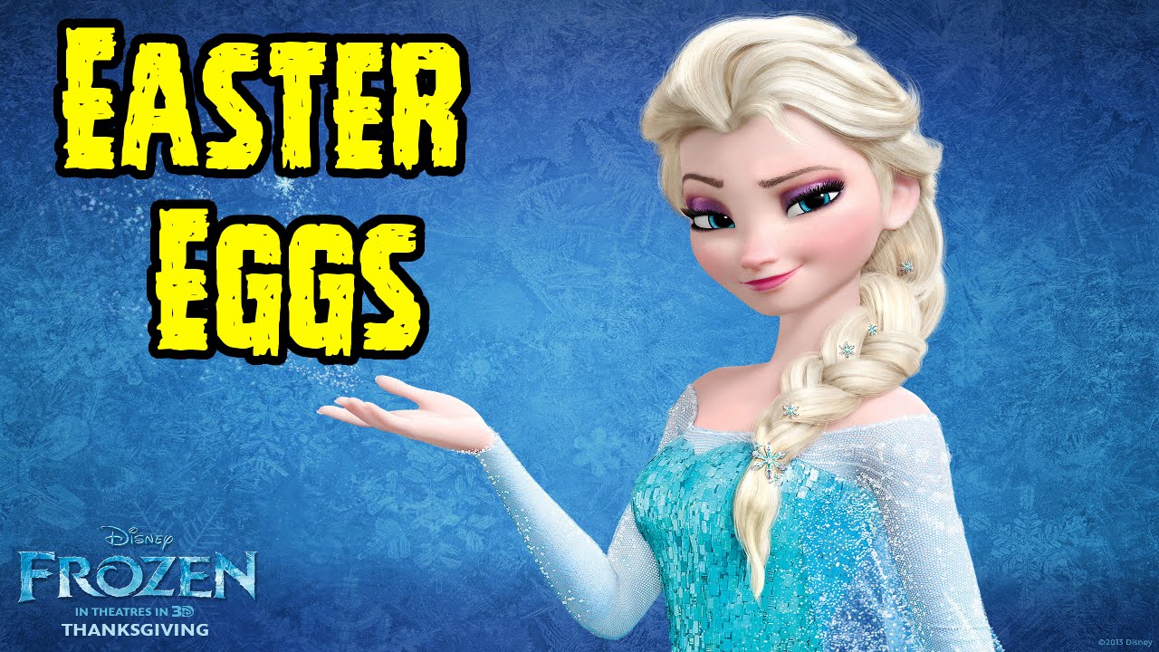 Top Easter Eggs Easter Eggs De Frozen Youtube