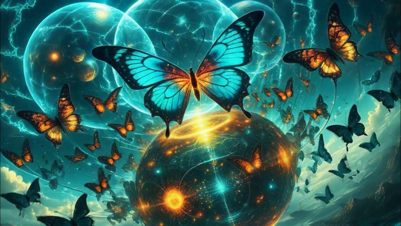 [4K UHD] Quantum Butterfly Effect | Trippy Visuals for LSD Trips - YouTube