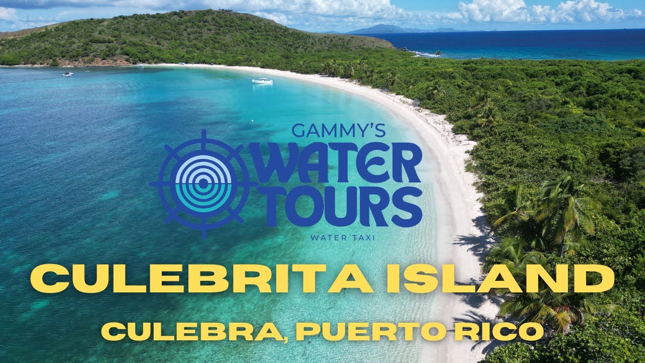 Culebrita Island, Puerto Rico | Gammy's Water Tours - YouTube