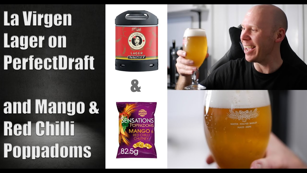 PerfectDraft Cervezas La Virgen Madrid Lager review, does it beat ...