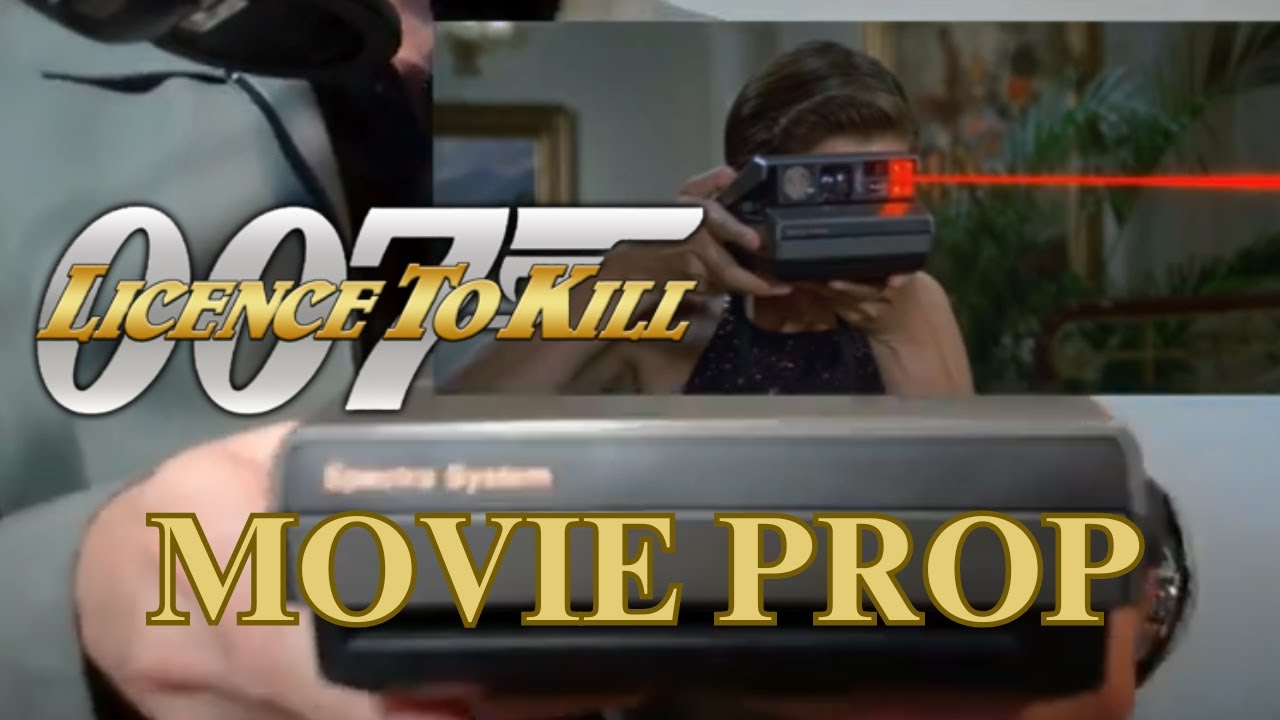 James Bond License to Kill Screen Accurate Movie Prop - YouTube