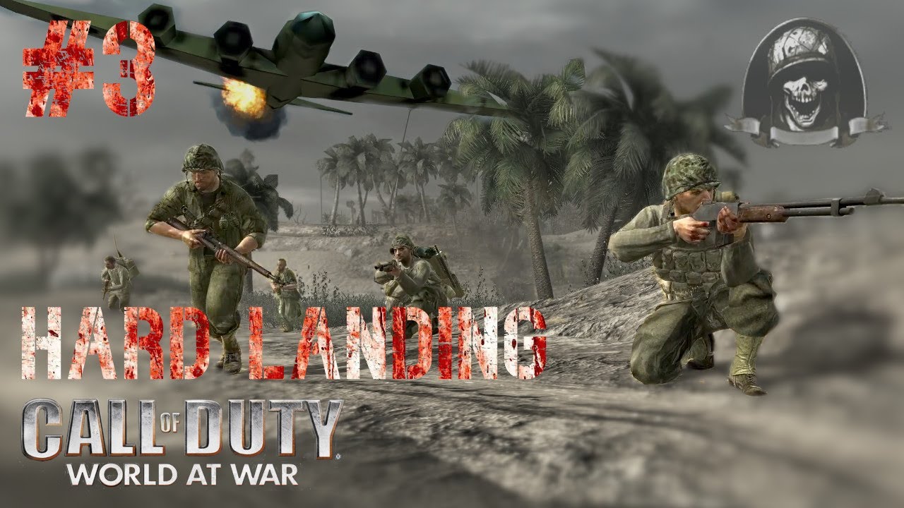 Call of Duty 5 World at War: Hard Landing Veteran 4K Gameplay - YouTube