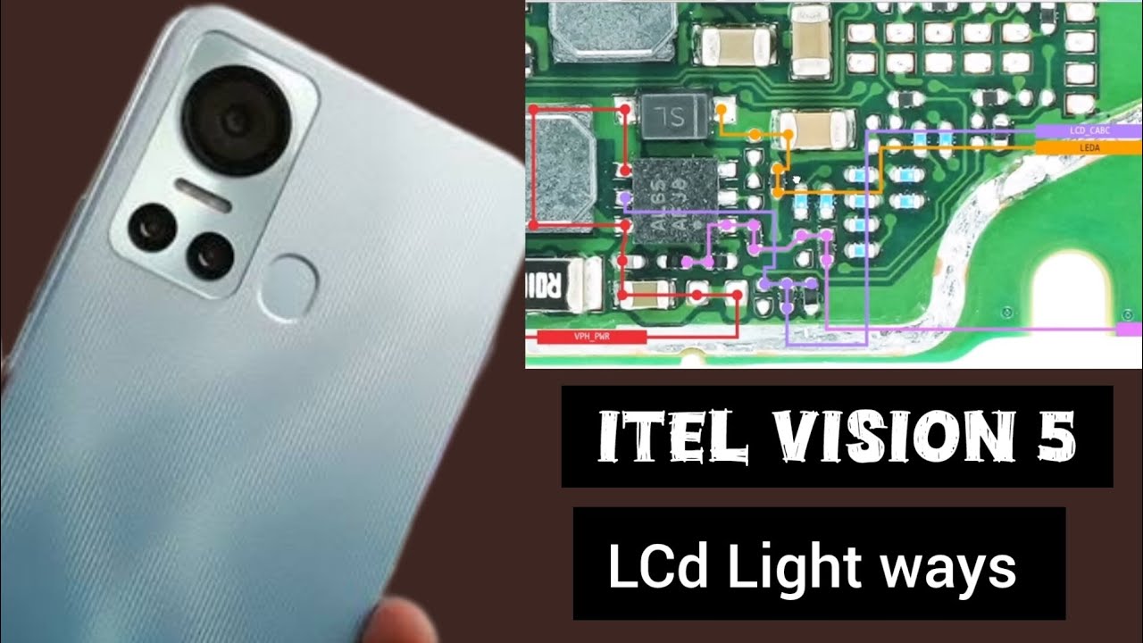 Itel vision 5 (A662l) Lcd Light ways, lcd light problem solution - YouTube