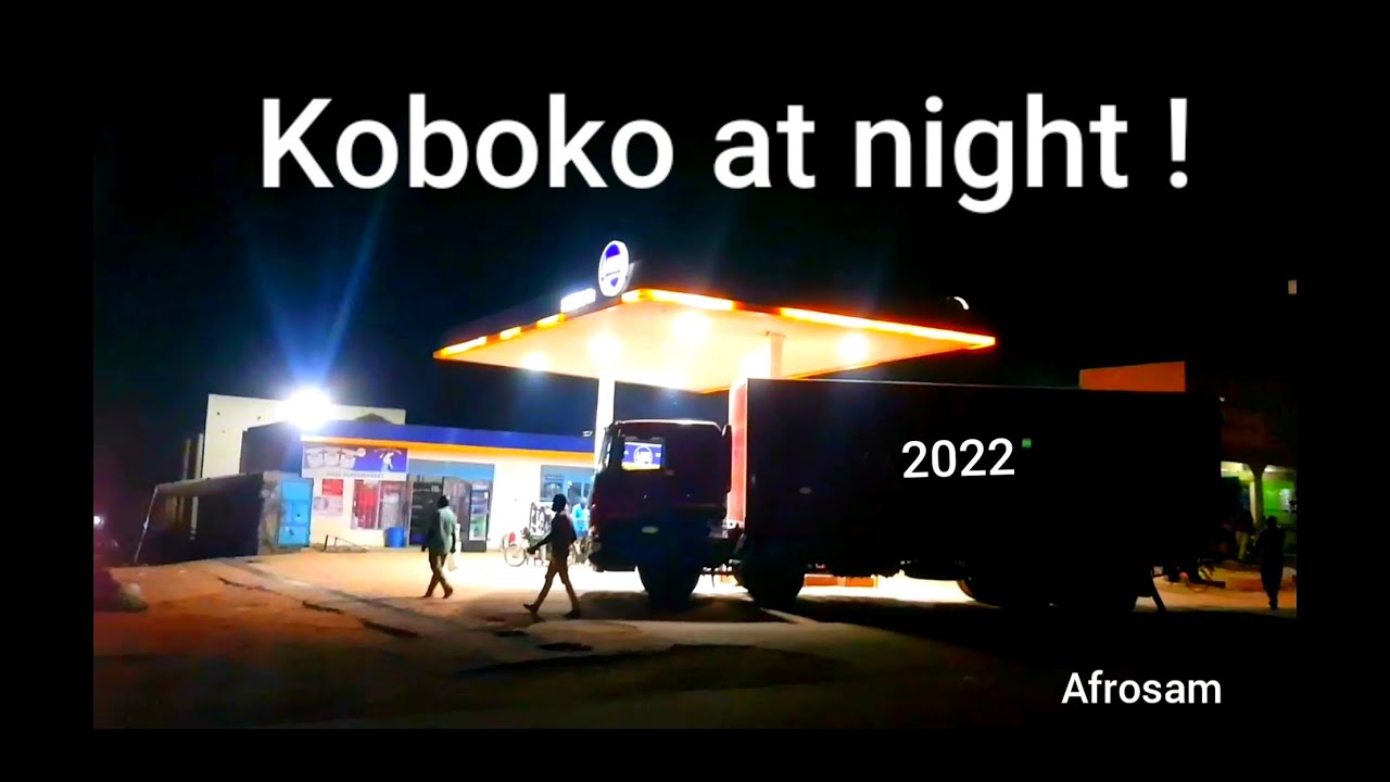 Koboko town Best view at NIGHT ! A walk down town KOBOKO - YouTube