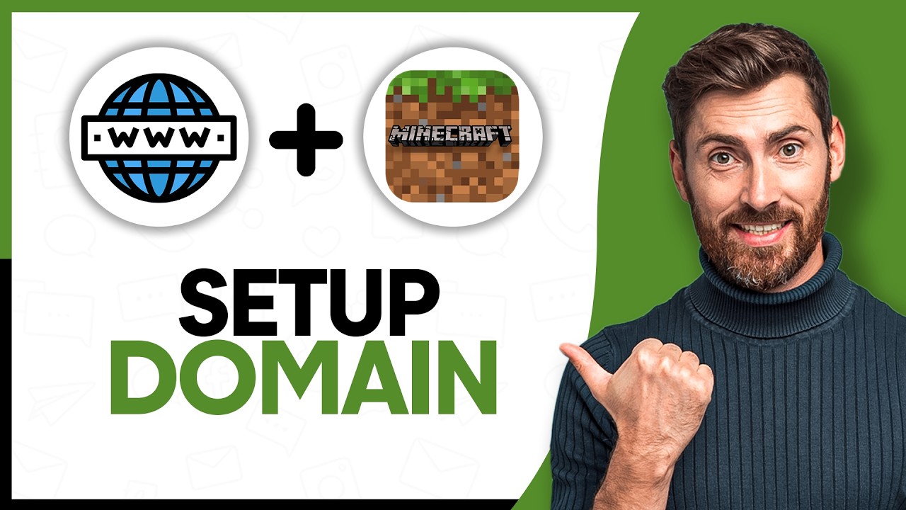 How to Setup Domain for Minecraft Server - Step By Step - YouTube