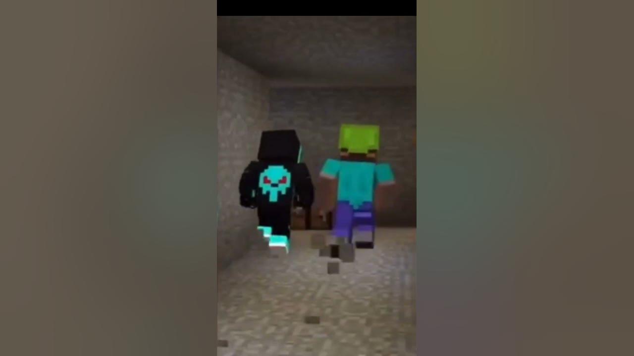 Steve Turns Into Herobrine😱😱 Minecraft Shorts Youtube