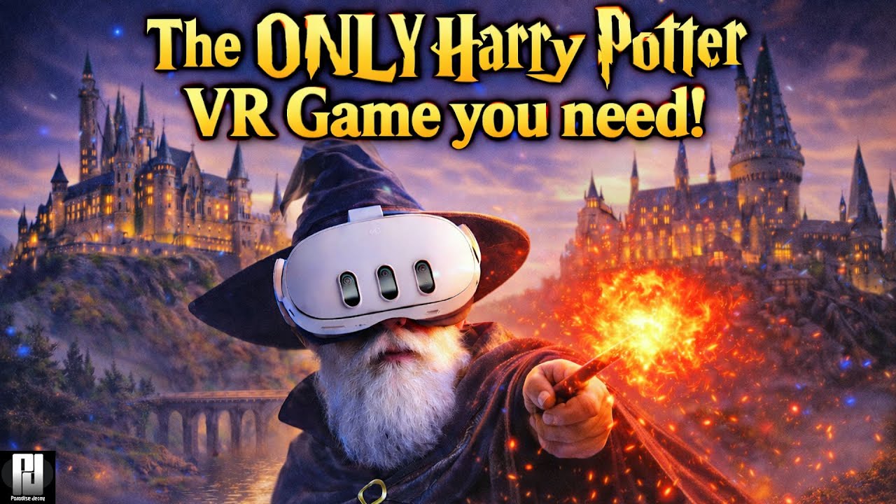 This is Harry Potter VR! #UEVR - NEW 6DoF / FirstPerson / RoomScale ...