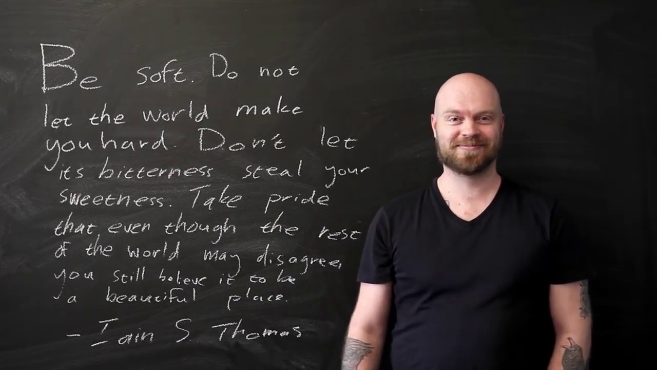 A Profile on Iain S. Thomas on Channel 24. - YouTube