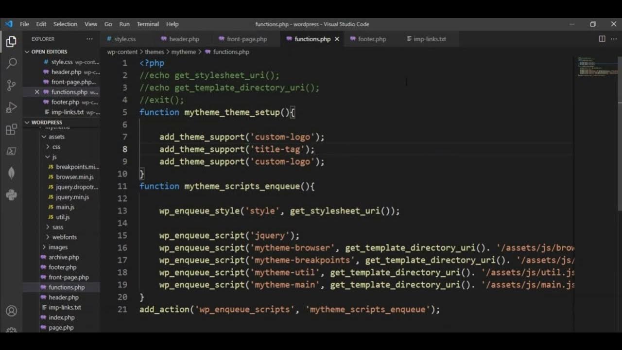 19. How to Add multiple theme support | Complete WordPress Theme & Plugin Development | 2023 ...