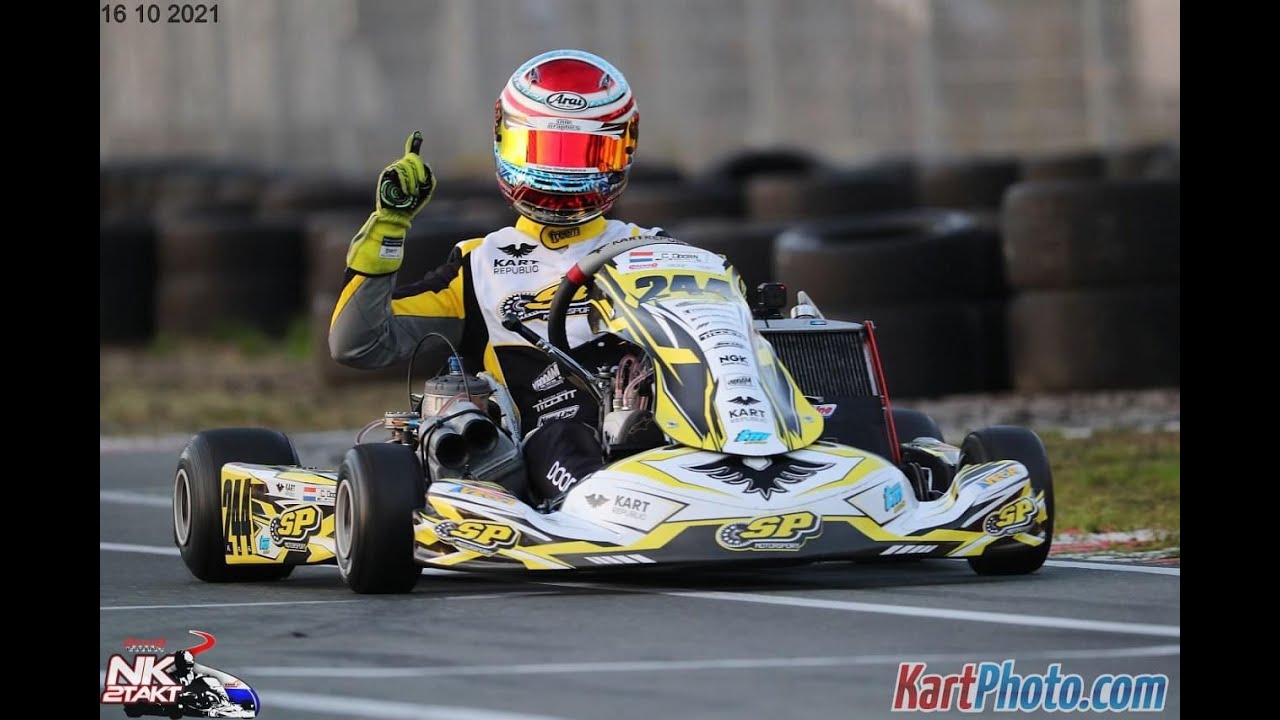 Karting Onboard lap Circuit Park Berghem Coen Doorn kz2 - YouTube
