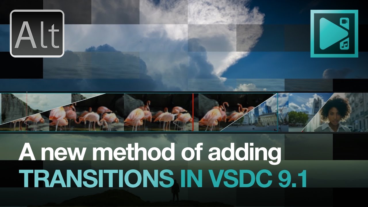 A New Method of Adding Transitions in VSDC 9.1 - YouTube