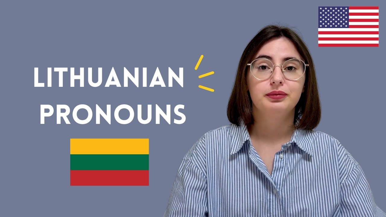 Learn Lithuanian lesson 2 - Pronouns - YouTube