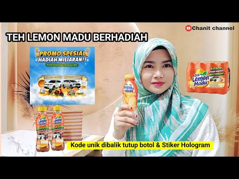 TEH LEMON MADU PROMO SPESIAL HADIAH MILIARAN