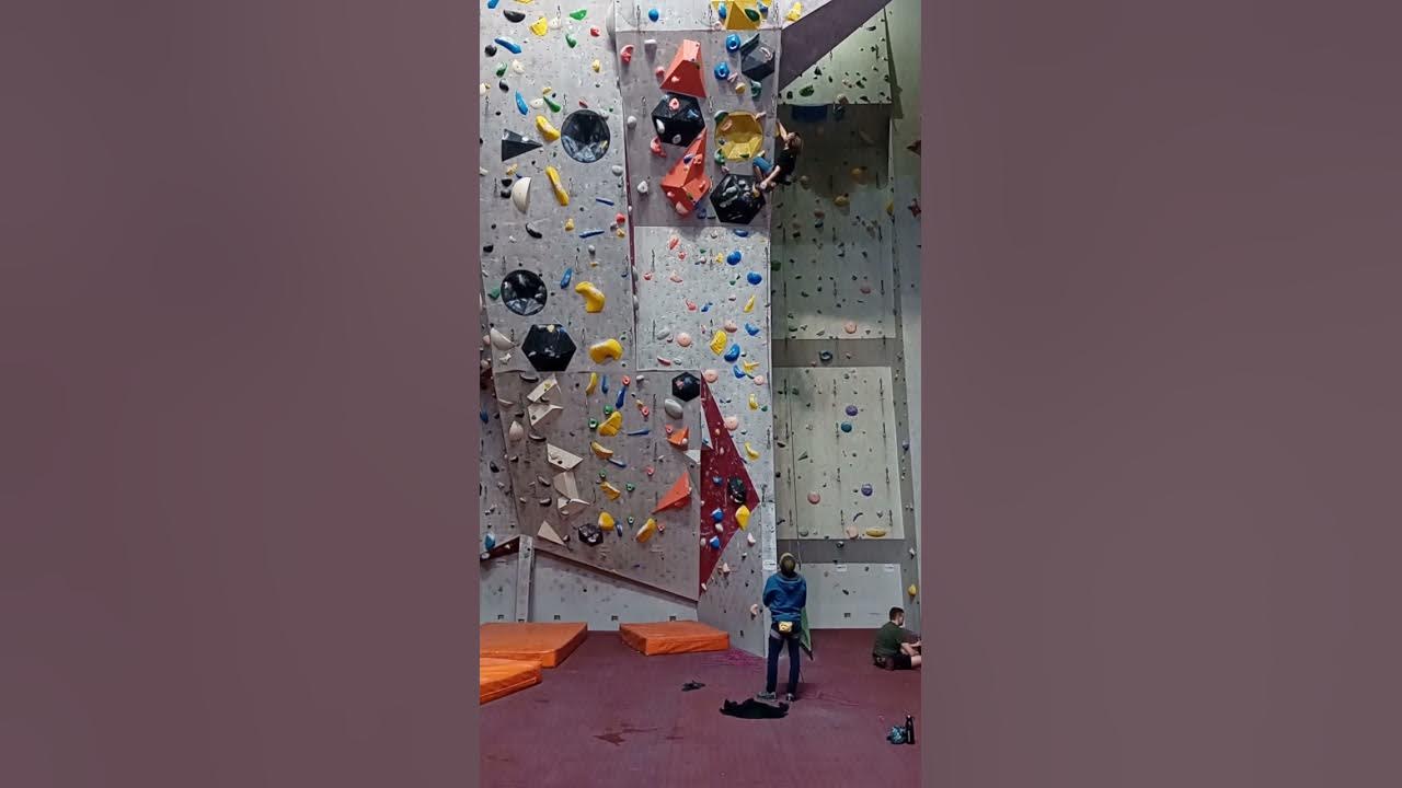 Smíchoff lezení - 7c flash - YouTube