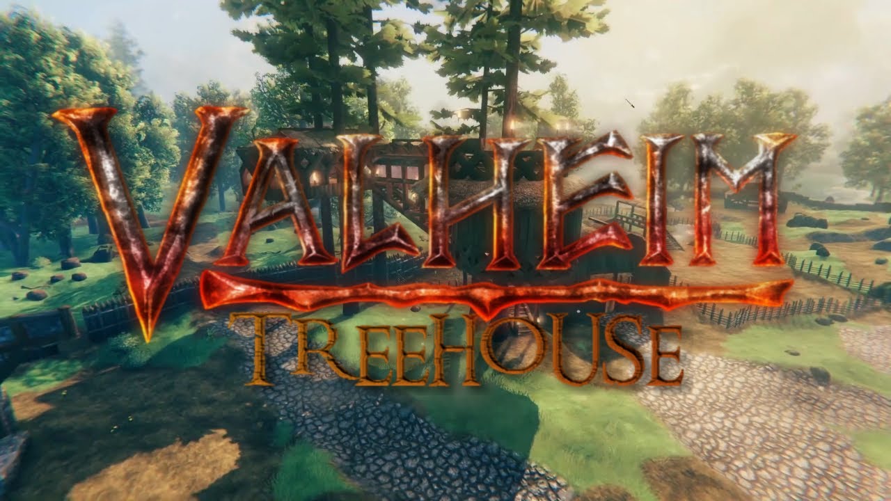 Valheim - Crazy Treehouse Build! - YouTube