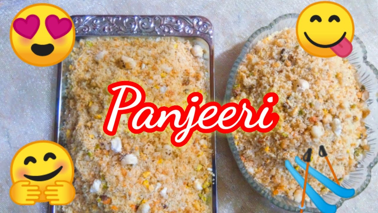 Panjiri recipe , winter special Panjiri how to make panjiri, taste ...
