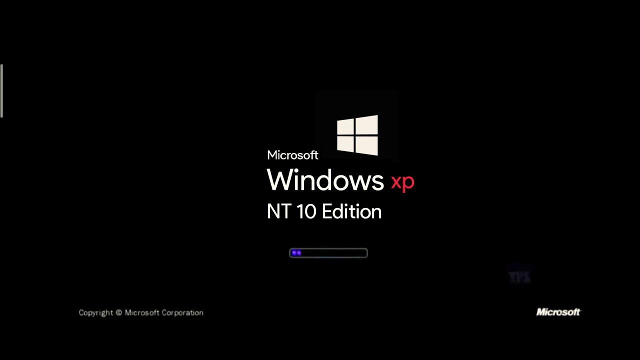 Windows NT 10 Startup - YouTube