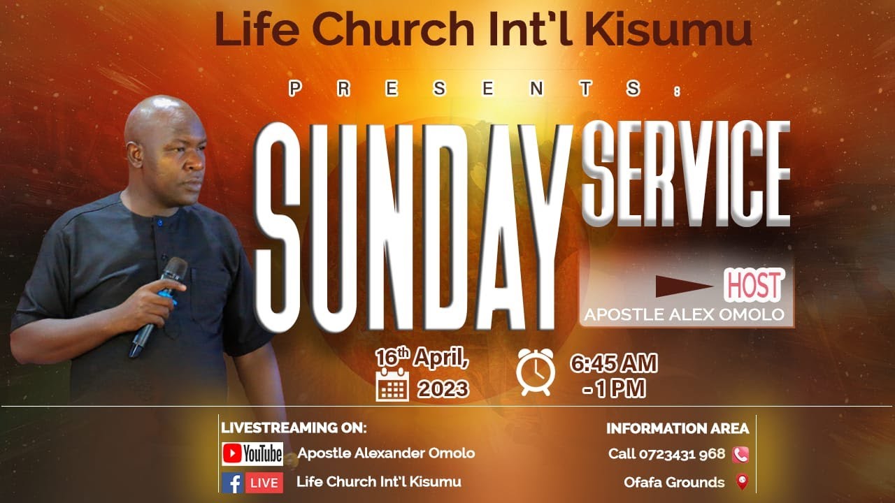 Apostle Alex Omolo || FIRST SERVICE || The Prophetic Wells Pt 4 - The ...