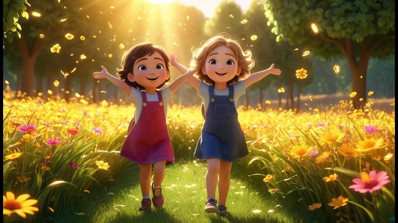 Sun, Sun, Shine So Bright | Fun Nursery Rhyme for Kids | Sing-Along ...