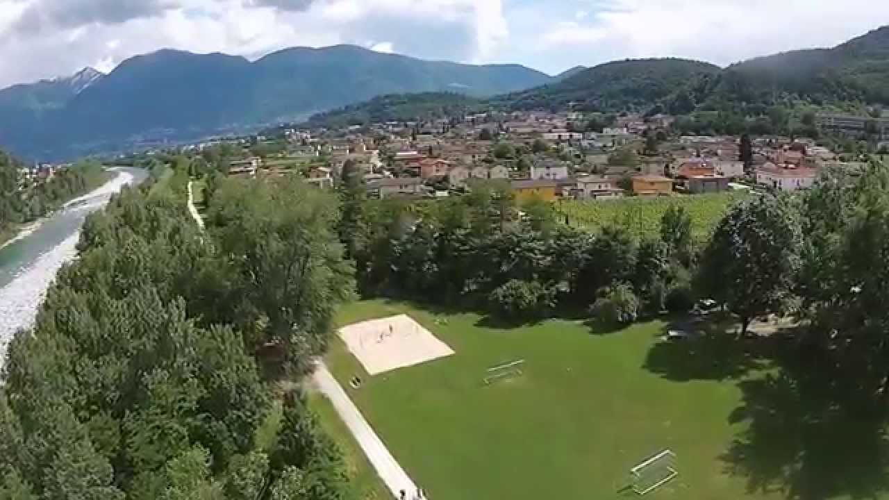 Fiume Maggia al Merige di Losone - YouTube