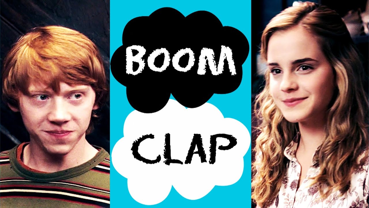 Ron + Hermione | Boom Clap | HBD Alicia! - YouTube
