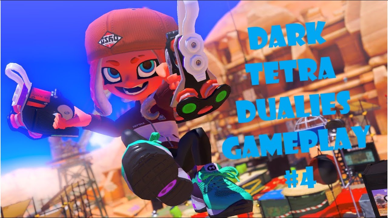 Dark Tetra Dualies Gameplay #4 - Splatoon 3 | X-battle (Clam Blitz ...