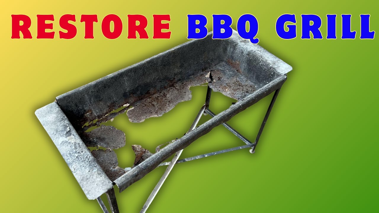 Restoration BBQ Grill - Amazing Process (Repairing of Angeethi) - YouTube