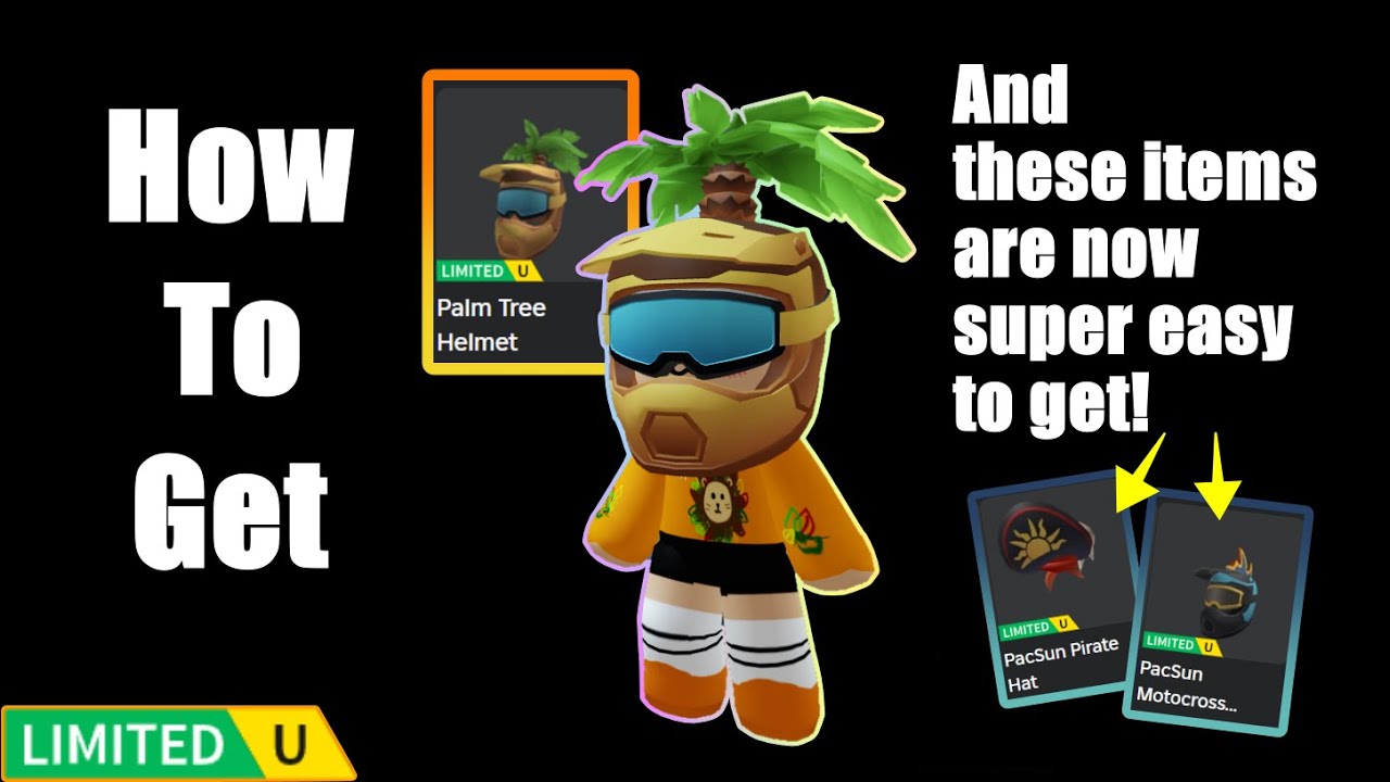 Free Limited UGC - Palm Tree Helmet (sold out 🚫) but other 2 - YouTube