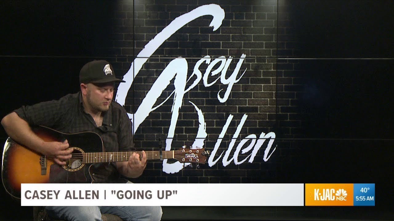 Casey Allen plays "Going up" on the 12News Daybreak set in your ...