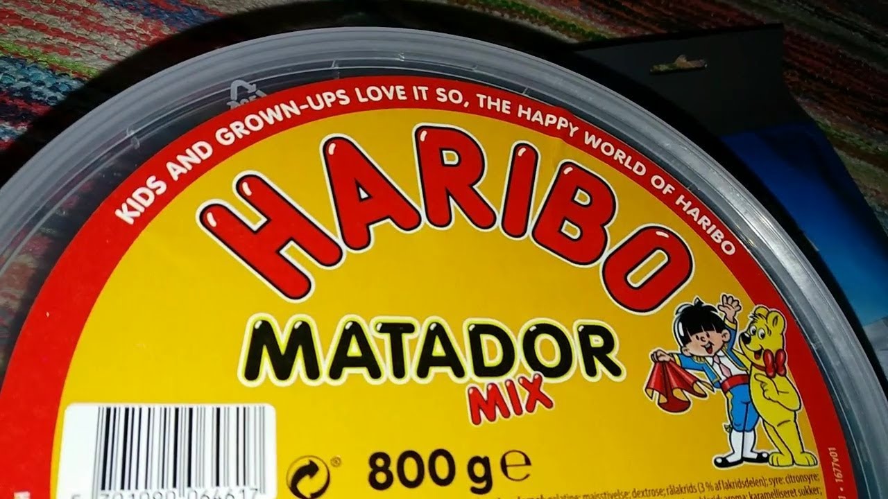 Haribo Matador Mix (800g) - YouTube