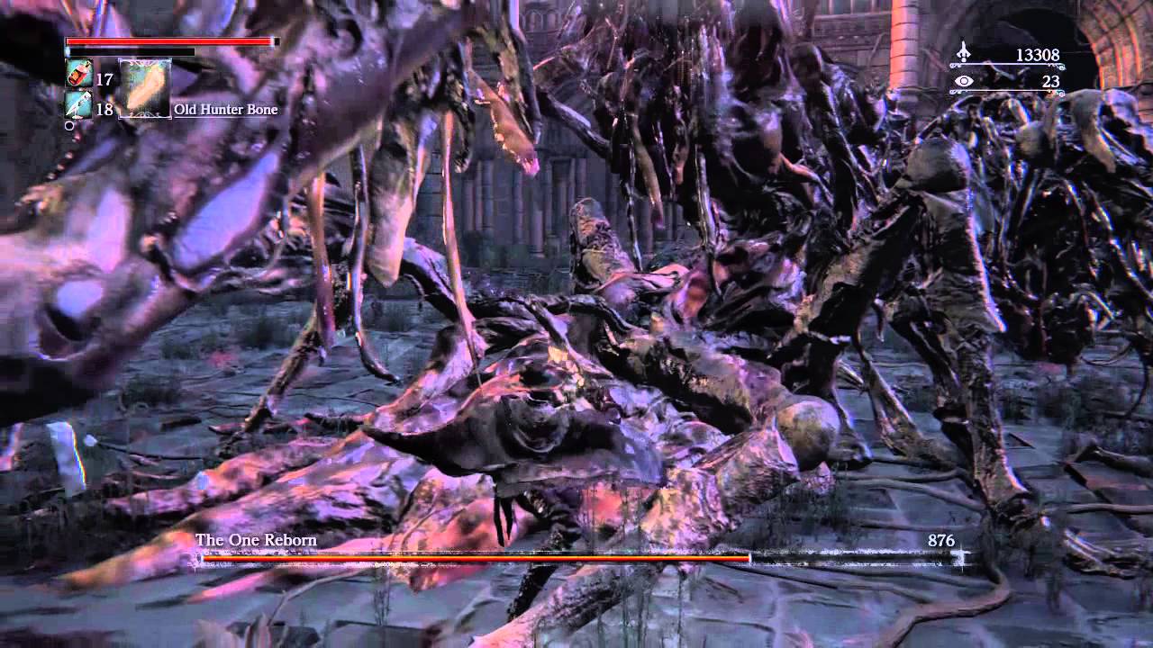 Bloodborne Boss 8 The One Reborn - YouTube