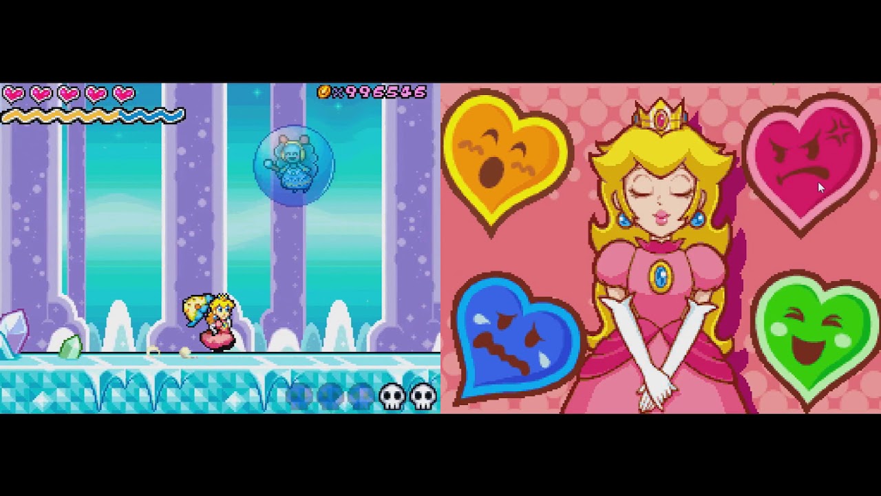 Super Princess Peach Playthrough #35 6-6 VS. Blizzaurus - YouTube