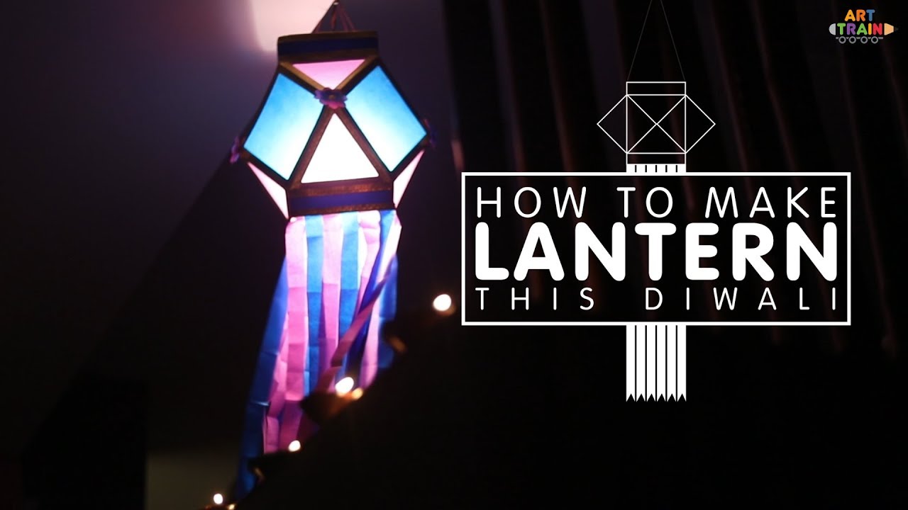 How to make a lantern (Diwali Kandil) - YouTube