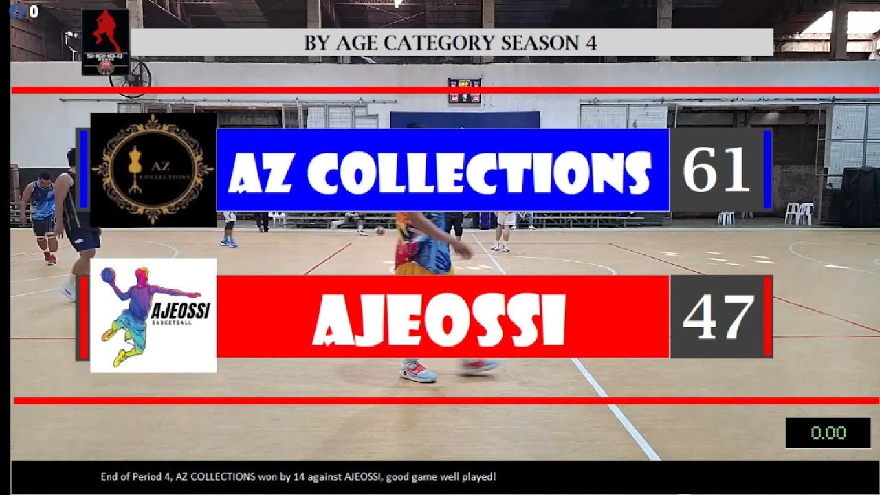 AZ COLLECTIONS X AJEOSSI | FULL GAME HIGHLIGHTS | YOYO CUP ELIMS ...