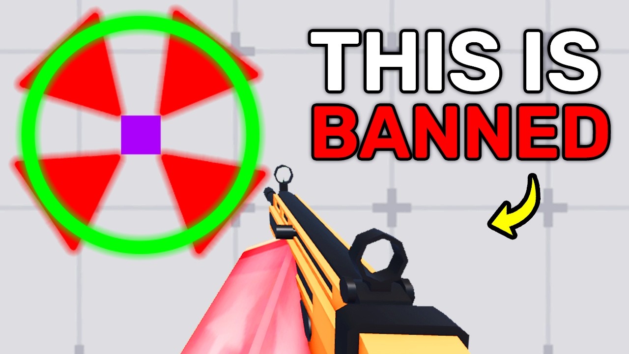 I Used BANNED CROSSHAIRS in Roblox Rivals.. - YouTube