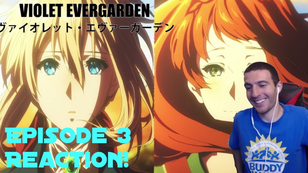 Passing The Test! Violet's First Letter! Violet Evergarden: Episode 3 ...