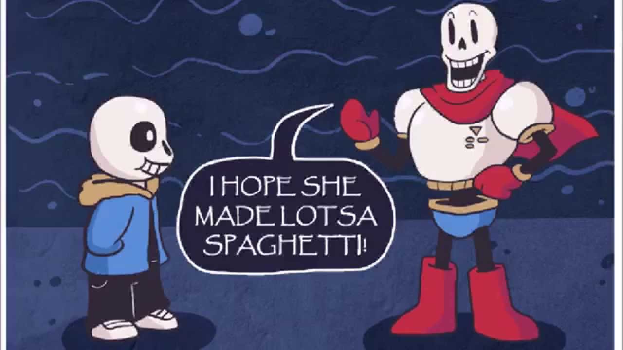 Undertale Comic Dub: The Skeleton Brothers - YouTube