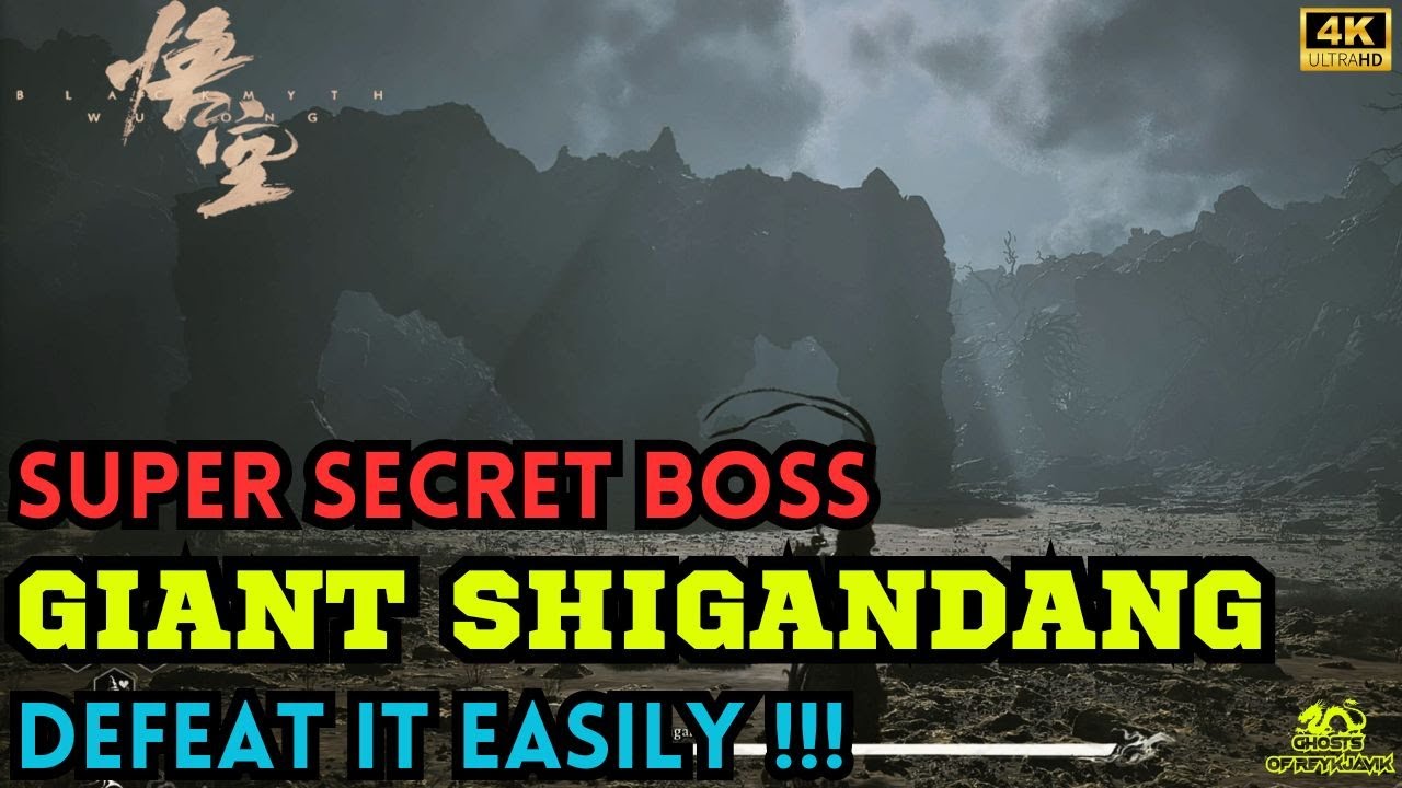 Giant Shigandang Boss Fight & Location (Secret Superboss) - Black Myth ...