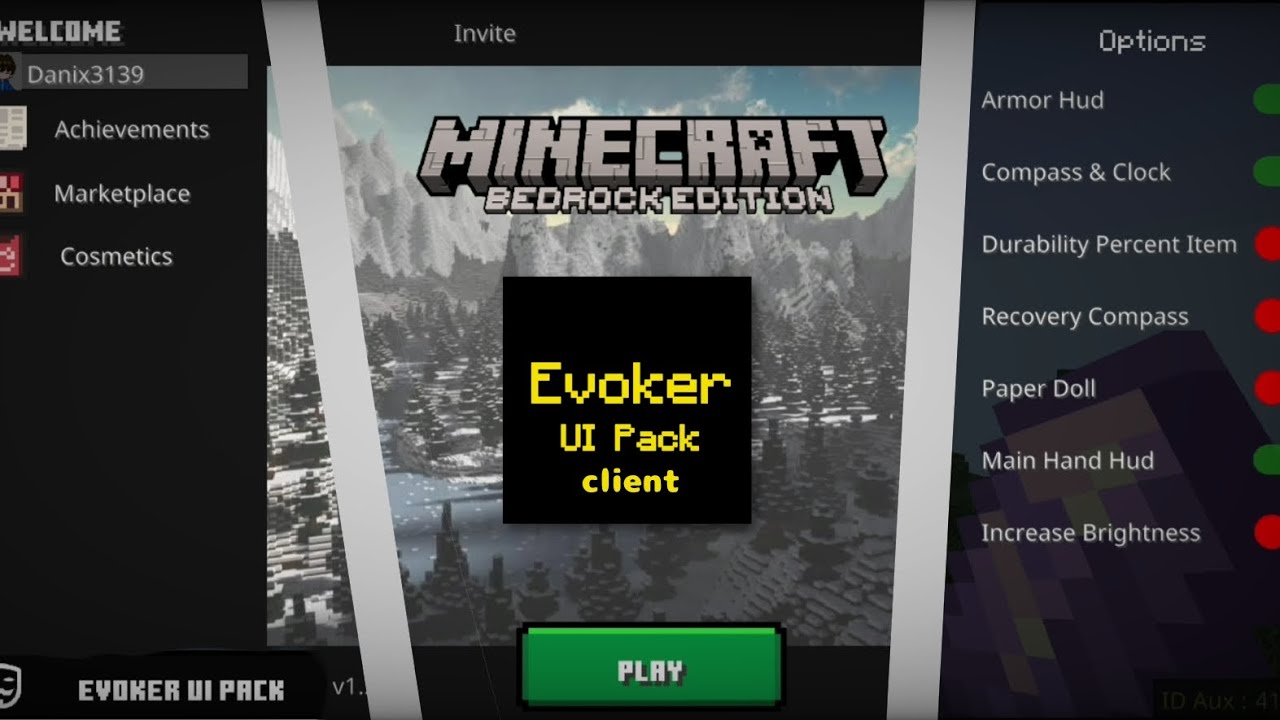 Super Textura | Evoker UI | Parara Minecraft Bedrock 1.20+ - YouTube