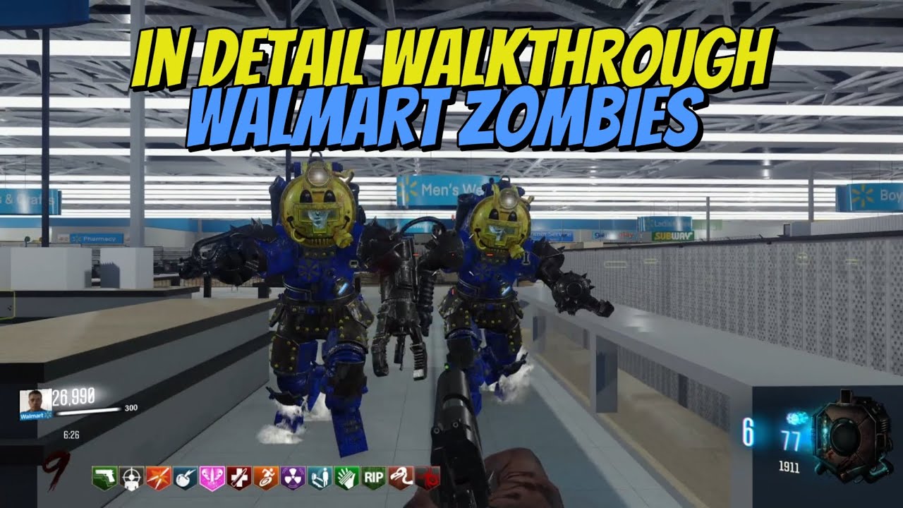 WALMART ZOMBIES IN DETAIL WALKTHROUGH.. - YouTube