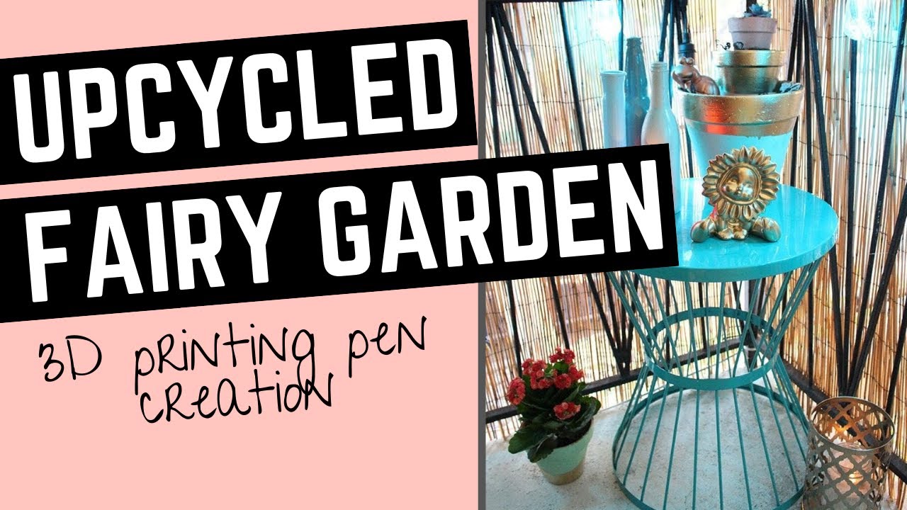 3D Printing Pen Review + DIY Fairy Garden Project - YouTube