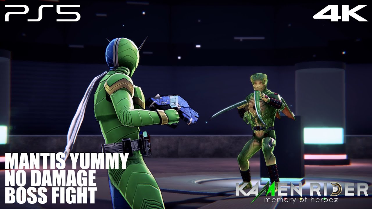 Kamen Rider: Memory of Heroez - Mantis Yummy Boss Fight | No Damage ...