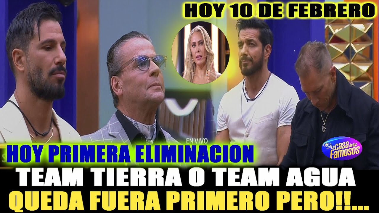 TEAM TIERRA O TEAM AGUA QUEDA FUERA PRIMERO PERO!!... LA CASA DE ...