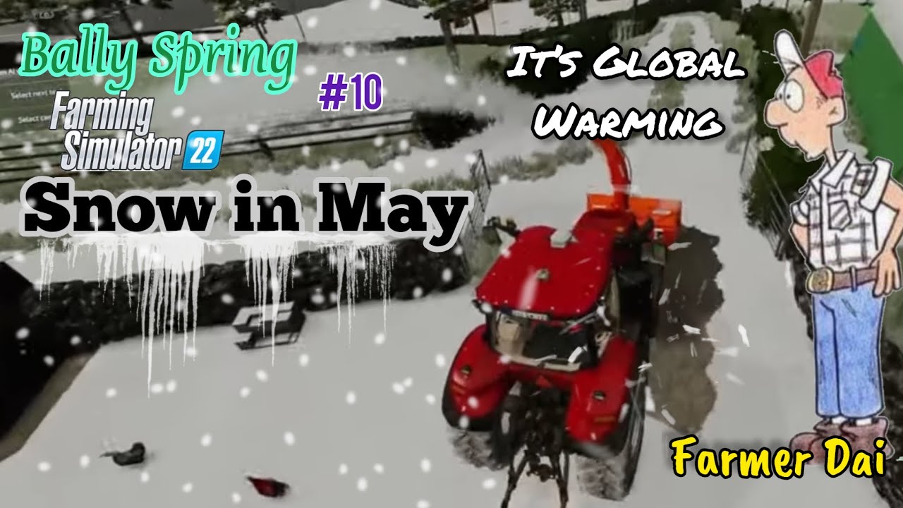 Snow Way :BALLYSPRING | Farming Simulator 22 ,Let's Play on PS5 Episode ...