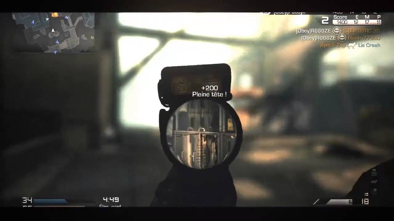 COD: Ghosts Sniper Montage - YouTube