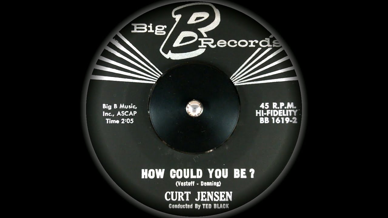 Curt Jensen - How Could you Be? (1962) HD - YouTube