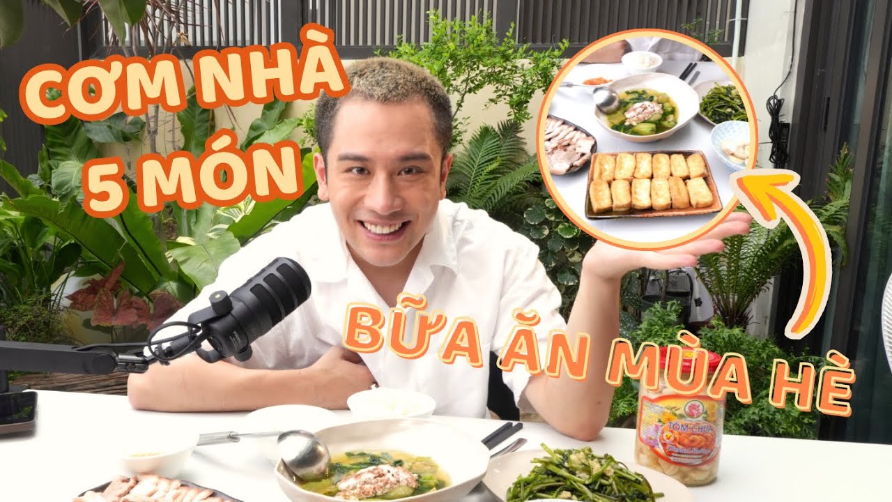CƠM NHÀ 5 MÓN - BỮA CƠM MÙA HÈ CHO NHỮNG NGÀY NÓNG NỰC !! // Dinology ...